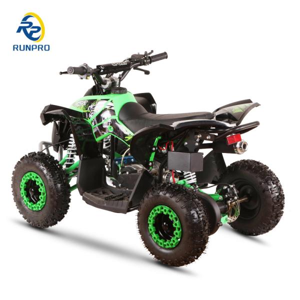 Quality 500MM Seat Height Electric 4-Wheeler Quad Bike 49CC Mini Quad ATV 4 Wheeler for Kids for sale