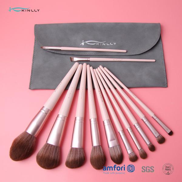 Quality 12pcs Travel Makeup Brush Set for sale