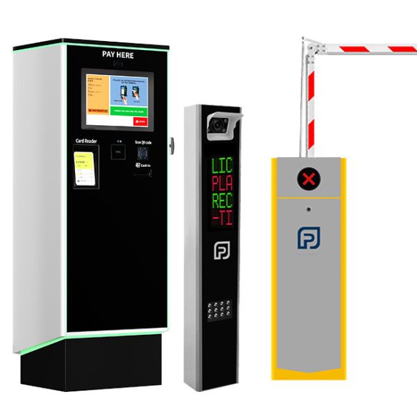 Quality Banknotes Parking Kiosk Machine LPR Pay Machine Parking System for sale