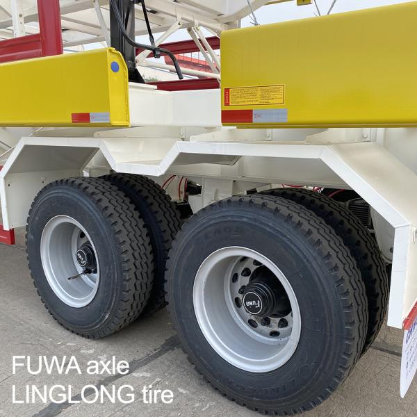 Quality 45tons 60tons Terminal Semi-Trailer for 40ft 45ft Containers 40ft Container for sale