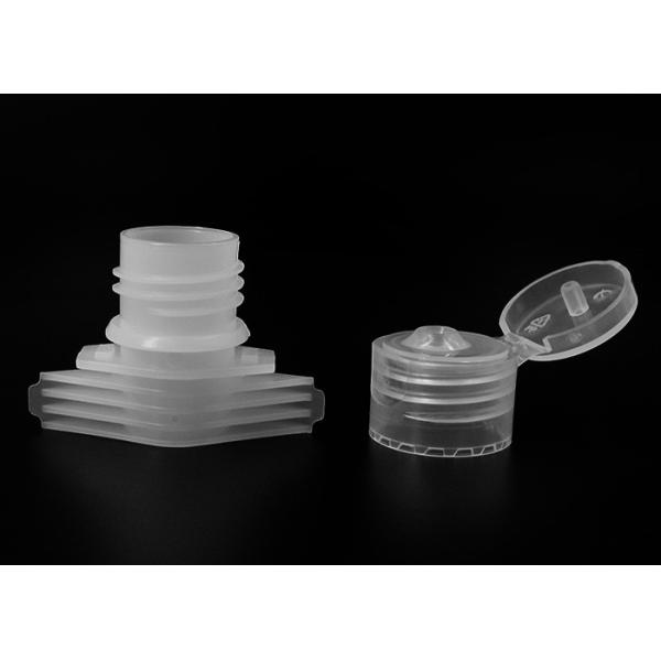 Quality Plastic Spout Nozzle 46.5mm Flip Top Dispensing Cap for sale