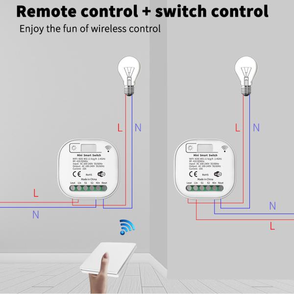 Quality Wireless Zigbee Smart Switch 2.4GHz Switch IP44 Waterproof for sale