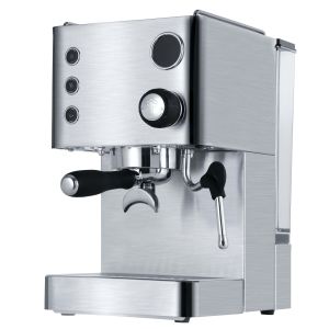 Quality CRM3007G Household Coffee Machine 1850w Dual Boiler Espresso Maker With Water for sale