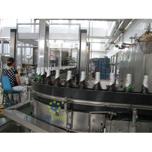Quality Fully Automatic Beer Filling Machine Glass For Glass Bottle With 1500BPH - for sale