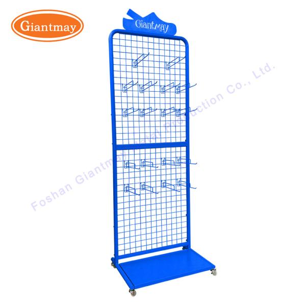 Quality Shop Potato Chip Rack Metal Wire Display Stand for sale