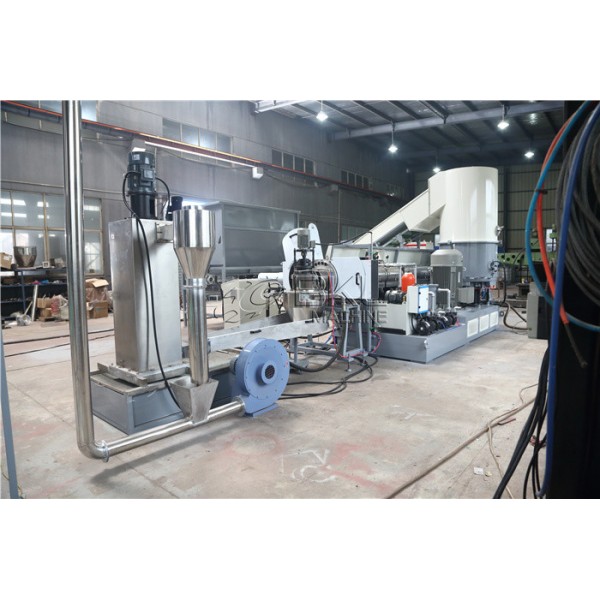 Quality LDPE Film 90KW Plastic Recycling Lines Plastic Pelletizing Recycling Machine for sale