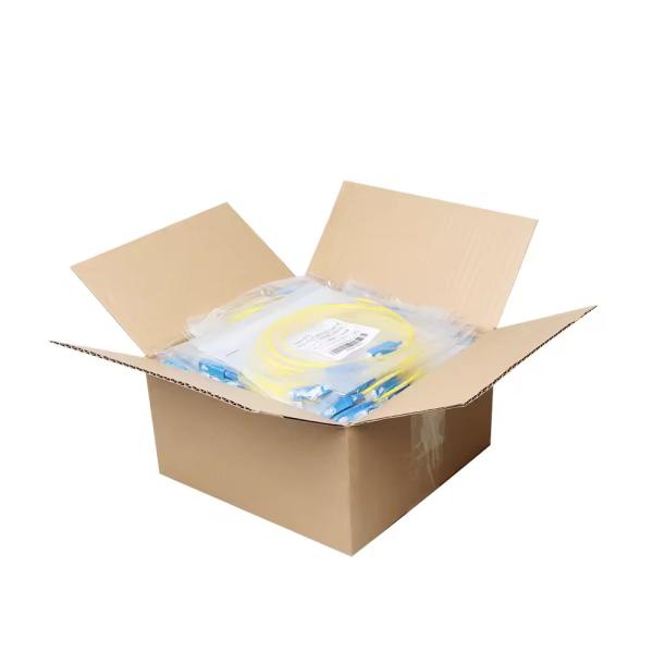 Quality 0.9mm 1/1.5 Meter FTTH Sc-upcyellow SC/APC Sinle Core Sm G.652d Core Sc Fiber for sale