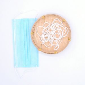 Quality 3mm Elastic Cord Round Flat Spandex Earloop for Mask for sale