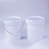 Quality Heavy Duty White Round Plastic Bucket With Lid 5-30 Gallon round plastic pail for sale