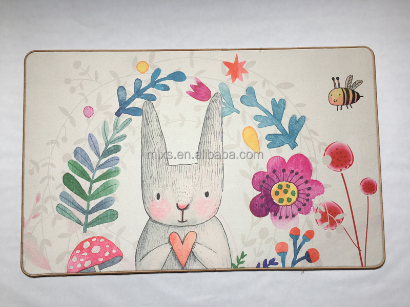 Minglu BFM-031 floor mat Office Floor Mat New fashion High quality Suede Fabric floor mat