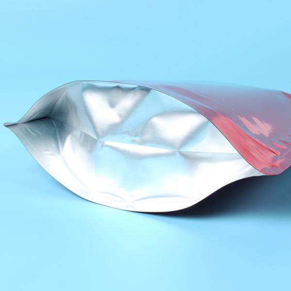Quality Customized Red Tea Packaging Bags With Zipper / Coffee Bean Pouches for sale
