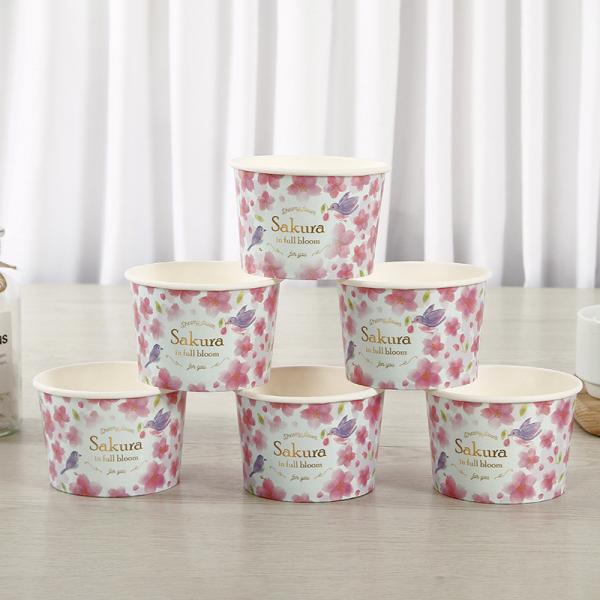 Quality 4.000kg Package Gross Weight Customized Flexo Printing Paper Bowl for Safe Ice for sale