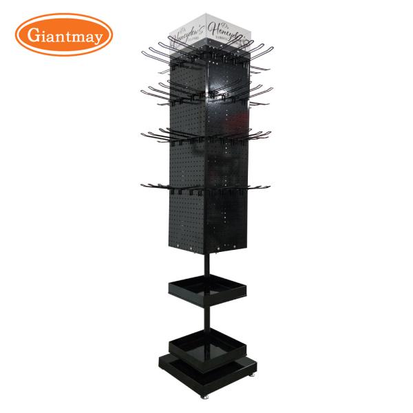 Quality Bangle Jewelry Rack Battery Powered Rotating Display Stand for sale