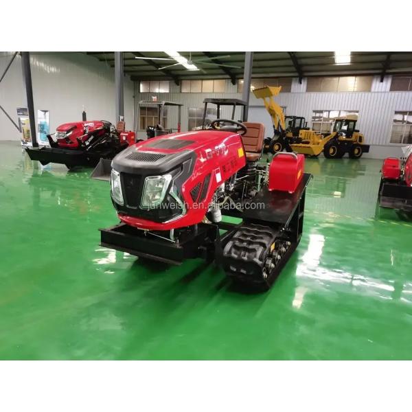 Quality Tracked Tractor Crawler for Farm 50HP Mini Agricultural Type 2000kg Load for sale