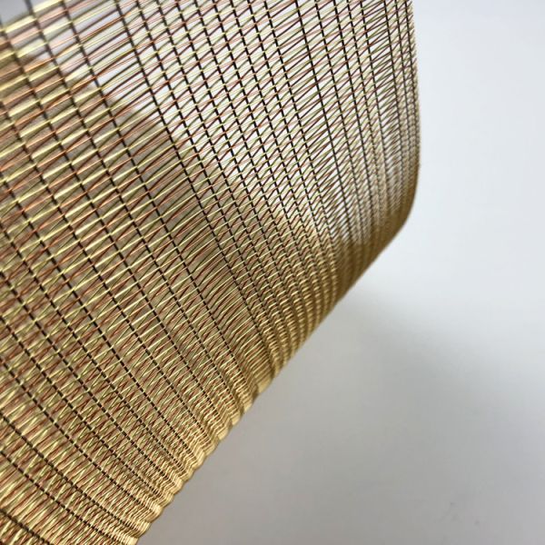 Quality High Security Customized Laminated Glass Metal Fabric For Upscale Hotel for sale