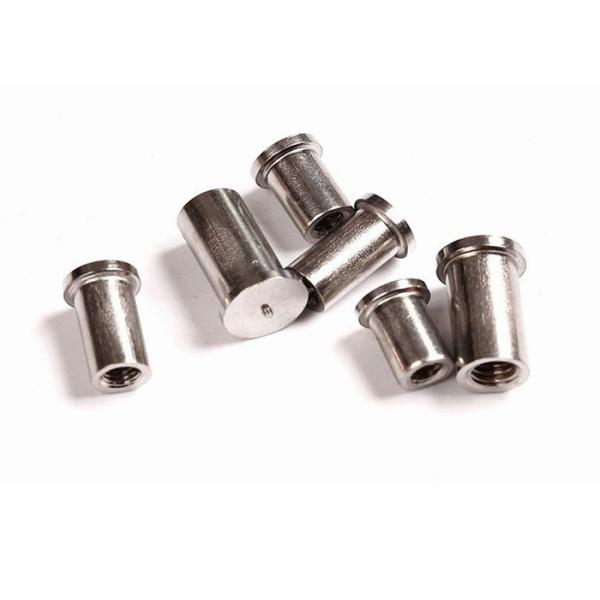 Quality Stainless Steel 304 CD Stud Welding Pins with Internal Female Thread and Flanged for sale