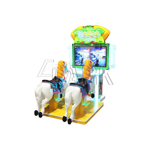 Quality Cheap price coin operated storefront video horse racing game EPARK children swing rides on machine for sale for sale