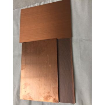 Quality High Impact Resistance Copper Cladding Panels Anti Bacterial For Elevator for sale