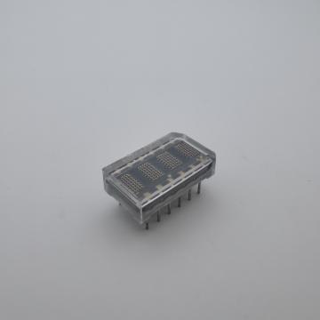 Quality Wavelength 515-525nm 5x7 Dot Matrix LED Display With Wide Viewing Angle Luminous for sale