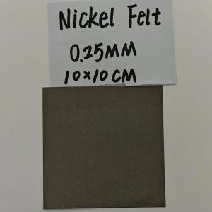 china 0.25mm Nickel Metal Fiber Felt AEM Water Electrolysis Hydrogen Electrolysis Cell