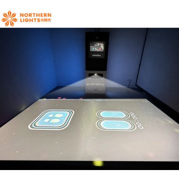 Quality Mobile Interactive Floor Projection System 5000 Lumens Floor Projection for sale