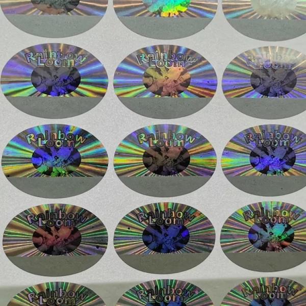 Quality Offset Printing Holographic Sticker Labels Durable And Cost-Effective for sale