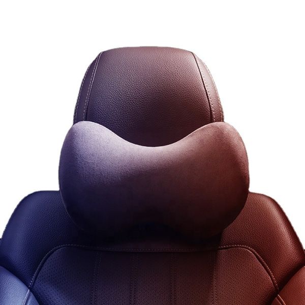 Quality Experience Optimal Support Ergonomic Memory Foam Car Neck Pillow with Contoured Design for sale