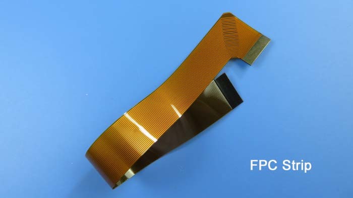 Quality Flexible PCB Built On Polyimide with PI Stiffener On the Tail for Tablet for sale