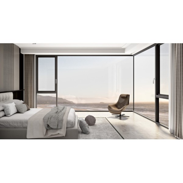 Quality Durable Aluminum Swing Window with 10 Years Warranty Customized Size and Multi-point Locking for sale