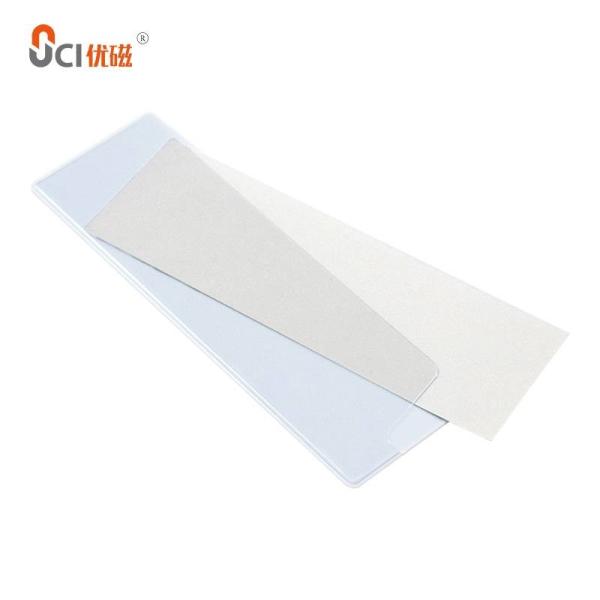 Quality Writable Magnetic Label Holder White Clear PVC Label Holder Pocket for sale
