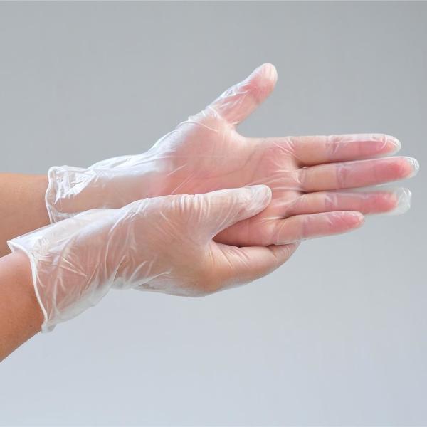 Quality CE Safty Disposable Medical PVC Gloves , Latex Free Powder Free Disposable for sale