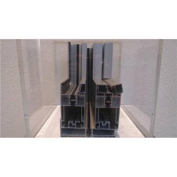 Quality Customized Colors Aluminium Windows Profiles Double Glazed Heat Insulation for sale