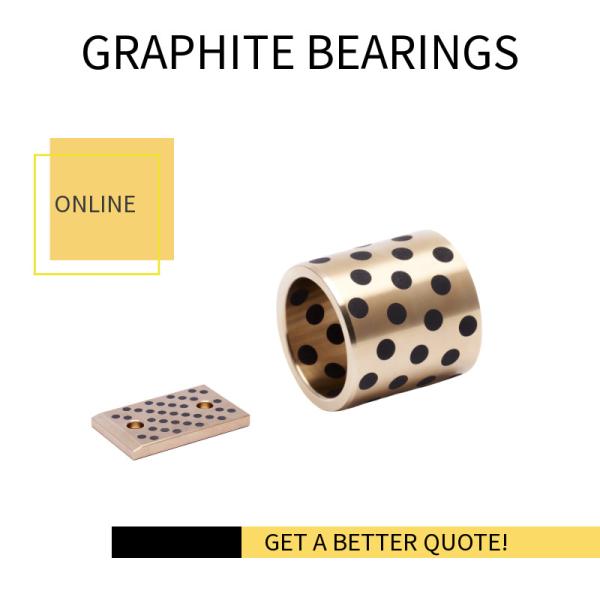 Quality Self Lubricating Graphite Plugged Oilless Die Bushings for sale