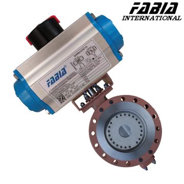 Quality Pneumatic Three Eccentric Butterfly Valve Control for sale
