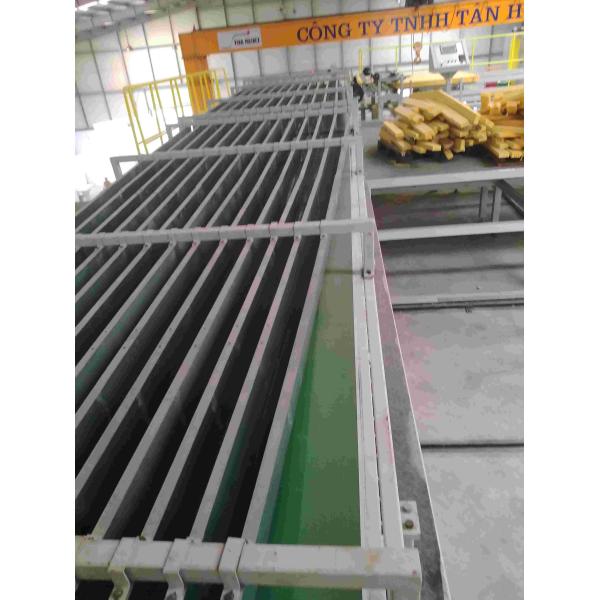 Quality Automatic Cutting Feeding Rock Wool Sandwich Panel Line for sale