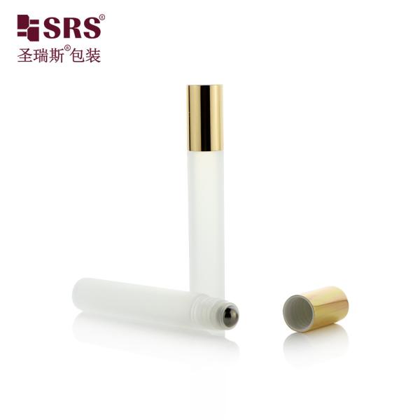Quality 8ml Cosmetic Packaging Injection Color Eye Gel Empty Roll On Bottle With Logo for sale