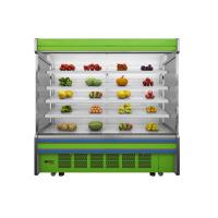 Quality 2412L Commercial Refrigeration Equipment Multideck Cabinet Open Display Showcase for sale