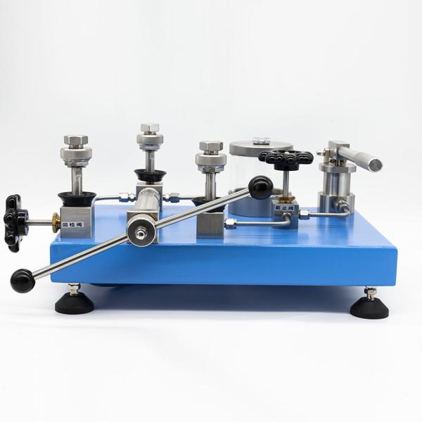 Quality 60Mpa Desktop High Pressure Calibration Pump Oil Hydraulic Pressure Source for sale