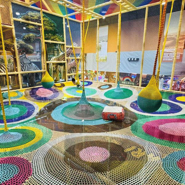 Quality Rope Net Adventure Kingdom for Childhood Fun and Growth in Indoor Playgrounds for sale