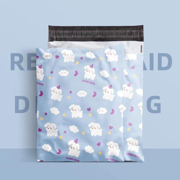 Quality Customized Biodegradable Courier Bags With Photooxygen Degradation And Self for sale