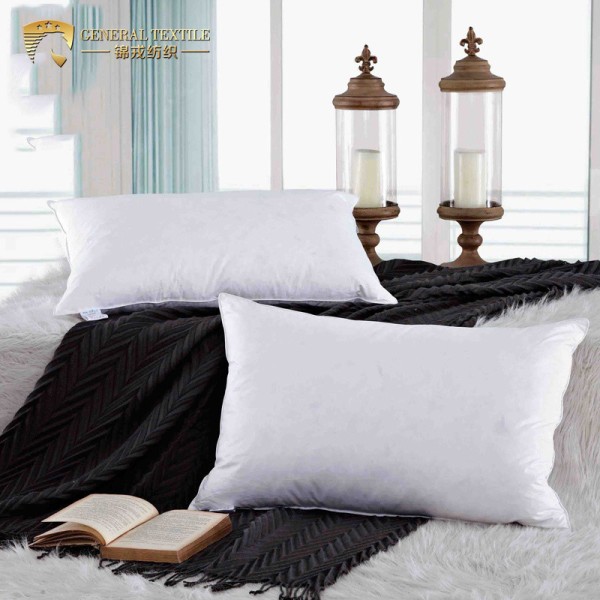 Quality Customized Luxury King Size Pillows Standard Anti Static With Microfiber Filling for sale