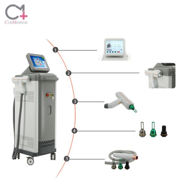 Quality Professional Tattoo Removal Laser Beauty Instrument with Water Cooling Air for sale