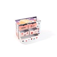 Quality 5 Piece Drawers Cardboard Candy Box Kraft Paper Rigid For pot for sale