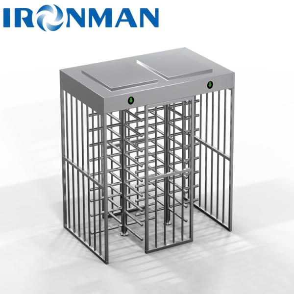 Quality CE Approved Single Passage Full Height Turnstiles Entrance Security System for sale