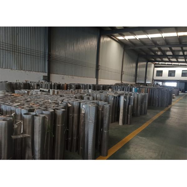 Quality 304L Stainless Steel Woven Wire Mesh Screen / Electro Galvanized Square Mesh for sale
