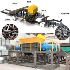 Quality High Power Popular Metal Copper Wire Two Shaft Shredder with Planetary Reducer for sale