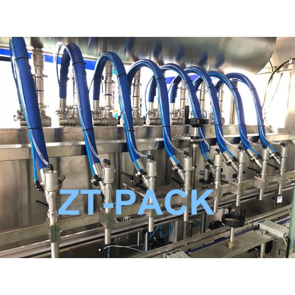 Quality 4kw PLC Detergent Filling Machine 700b/H Dishwashing Liquid Filling Machine for sale