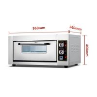 Quality Electric LPG Baking Gas Oven Bakery Oven Microcomputer Controlled Stainless for sale