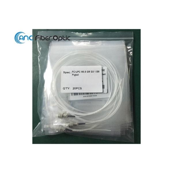 Quality Multimode Single Mode Fiber Pigtails LSZH 0.9mm FC For Optical Distribution for sale