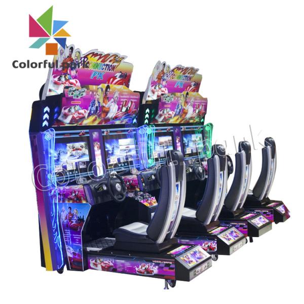 Quality Video Arcade Car Simulator Surpasses Kids Coin Operated Racing Game Console for sale
